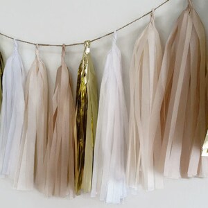 Champagne Tassel Garland,gold Tassel Garland,champagne Fringe,nude ...