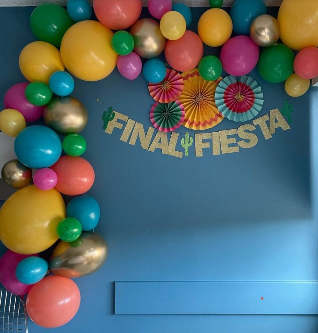 Fiesta Balloon Garland,balloon Garland Kit,fiesta Balloons,fiesta Decor ...