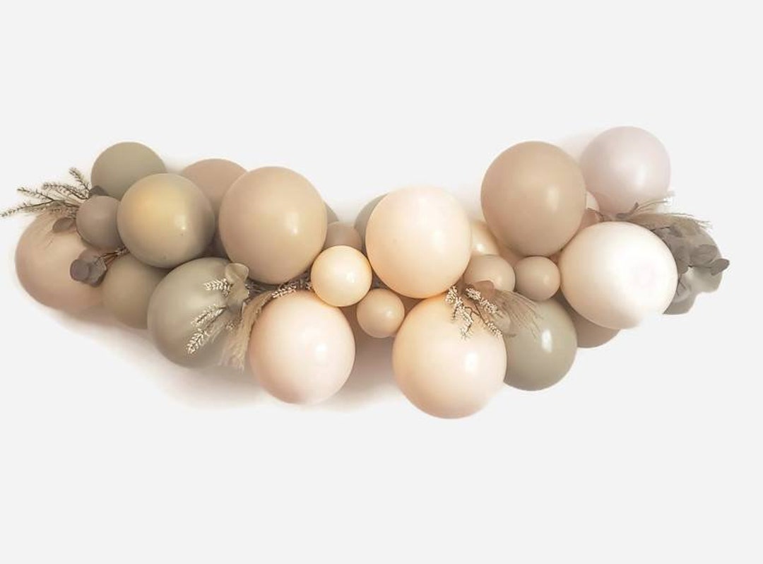 Beige Balloon Garland,diy Balloon Garland Kit,nude Balloon Garland ...