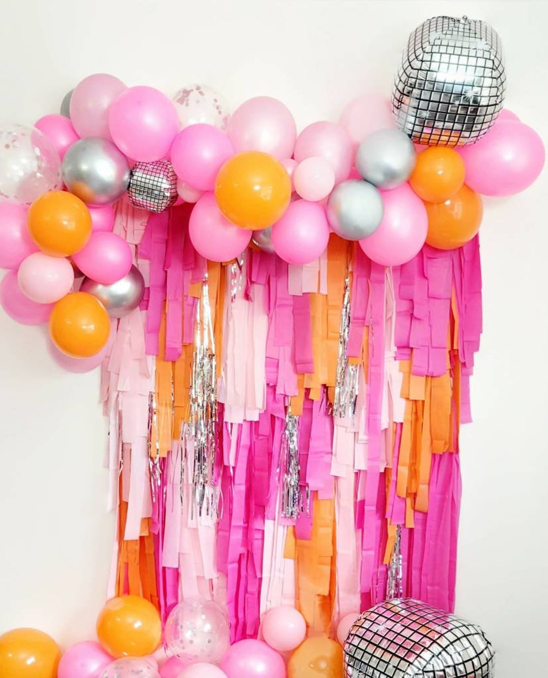 Last Disco,fringe Backdrop,plastic Tablecloth Backdrop,bachelorette ...