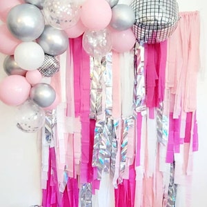 Let's Go Girls,fringe Backdrop,plastic Tablecloth Backdrop,bachelorette ...