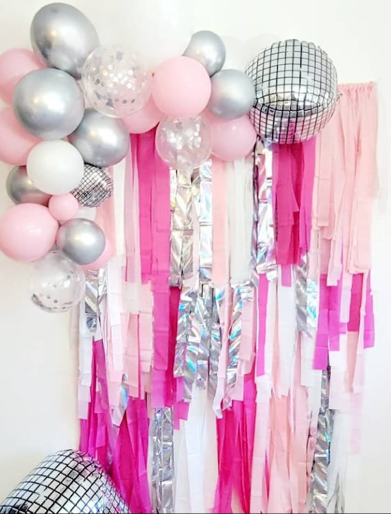 Let's Go girls,Fringe Backdrop,Plastic backdrop,bachelorette backdrop ...