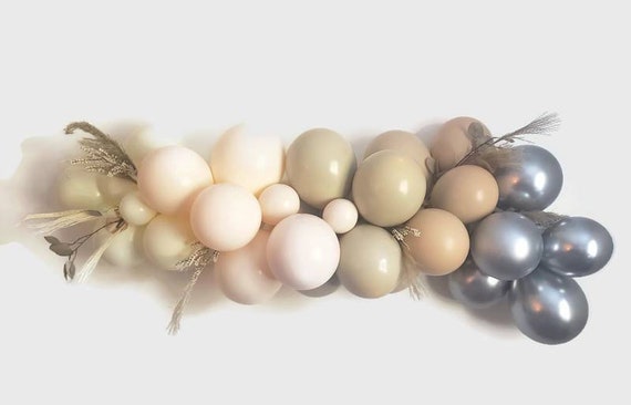 Beige Balloon Garland,DIY Balloon Garland kit,Nude balloon Garland ...