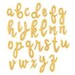 Custom Script Balloon Bannercustom Script Balloonsletter - Etsy
