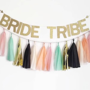 Bride Tribe,bride Tribe Banner,bride Tribe Bachelorette,bachelorette ...