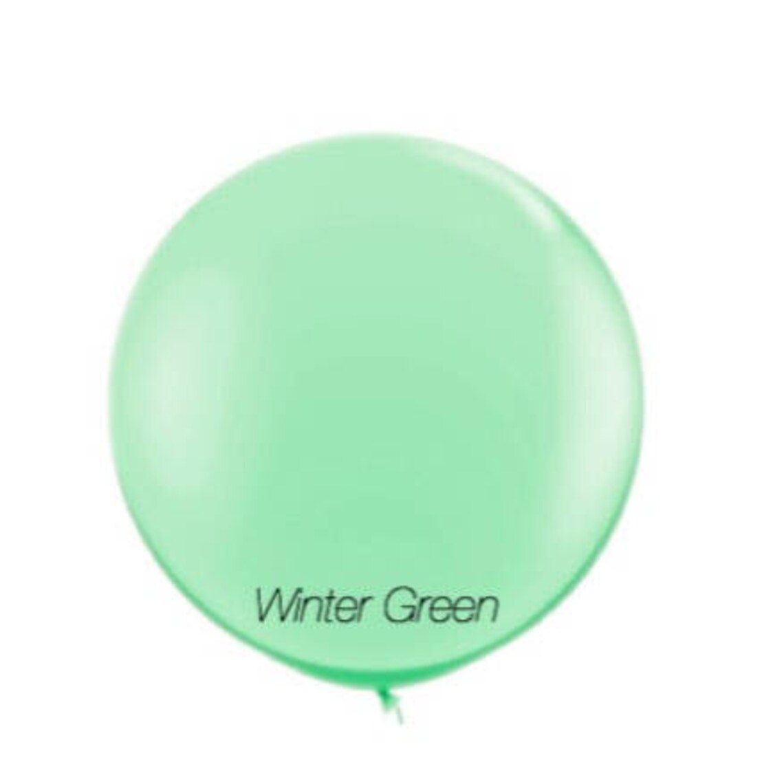 36 Inch Winter Green Jumbo Balloon, Giant Party Balloon,wedding Balloon ...