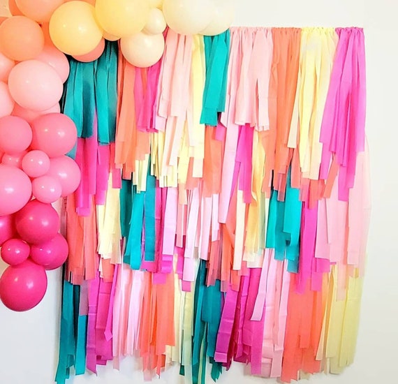 Bachelorette party backdrop,Fringe Backdrop,Custom backdrop ...