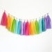 Rainbow Tassel,rainbow Tassel Garland,rainbow Garland, Bright Rainbow ...