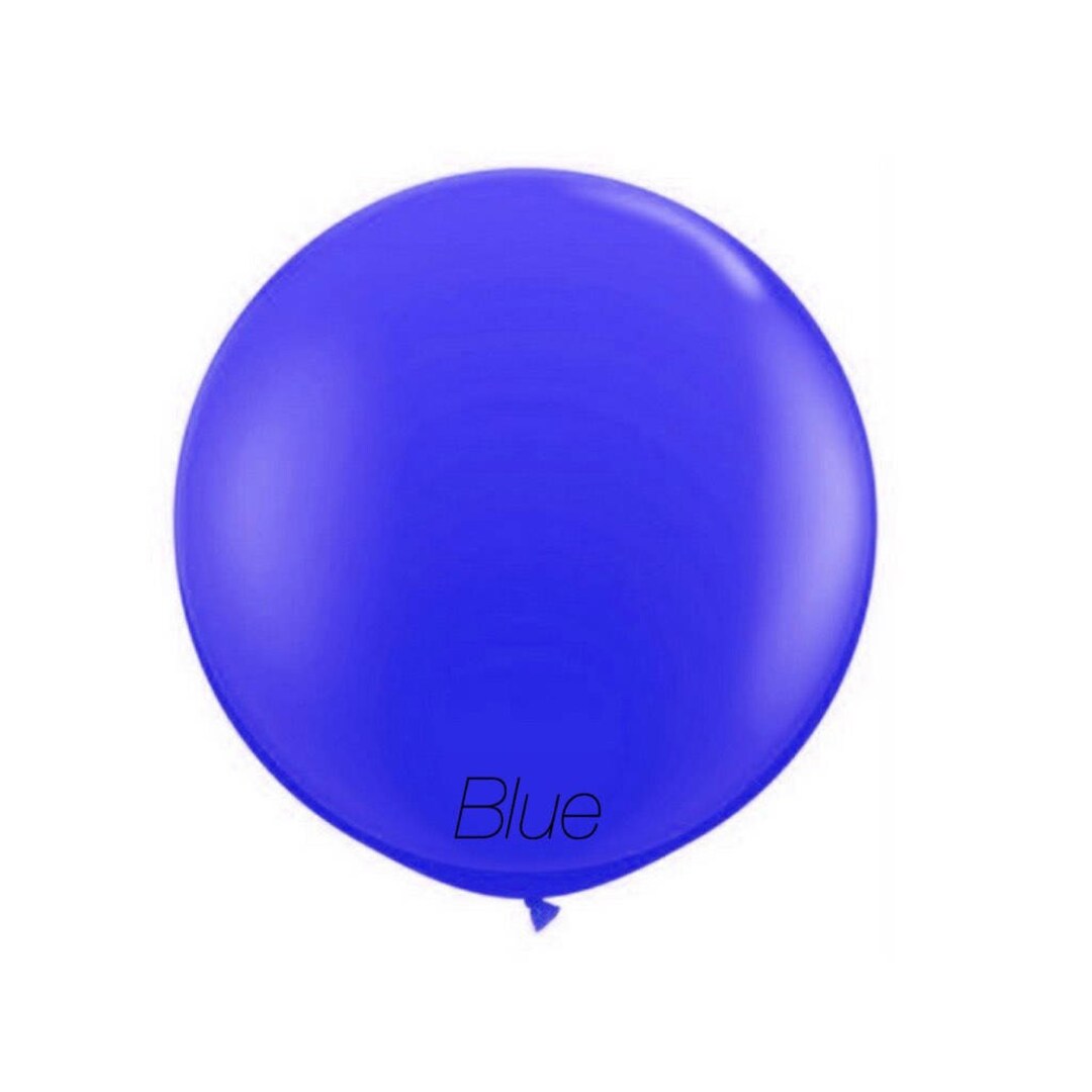 36 Inch Blue Jumbo Balloon,giant Party Balloon,royal Blue Balloon ...