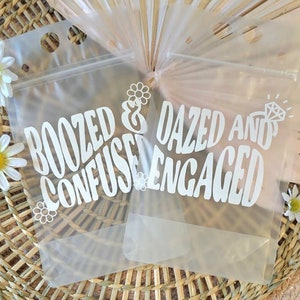Dazed and Engaged Drink Pouch,boozed and Confused Drink Pouches,adult ...