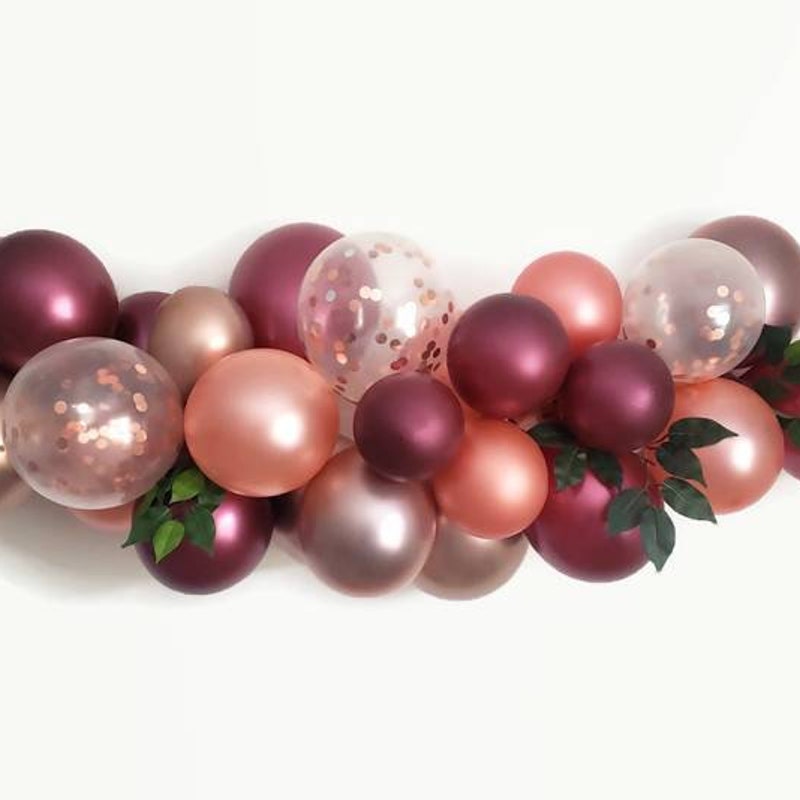 Rose Gold Balloon Garland - Etsy