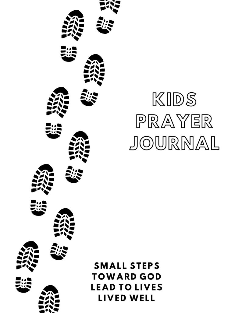 Kids 30-day Prayer Journal - PDF Printable Download - Homeschool ...