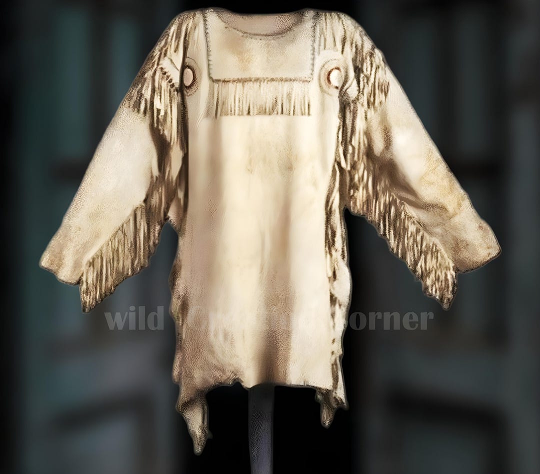 Handmade Buckskin Fringe Tunic: Western Boho Festival Top - Etsy