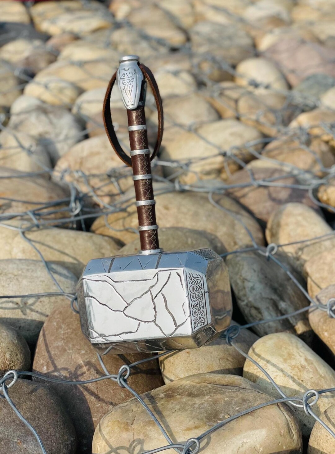 Thor Mjolnir Hammer - Thor Hammer - Fully Etching Thor Hammer ...