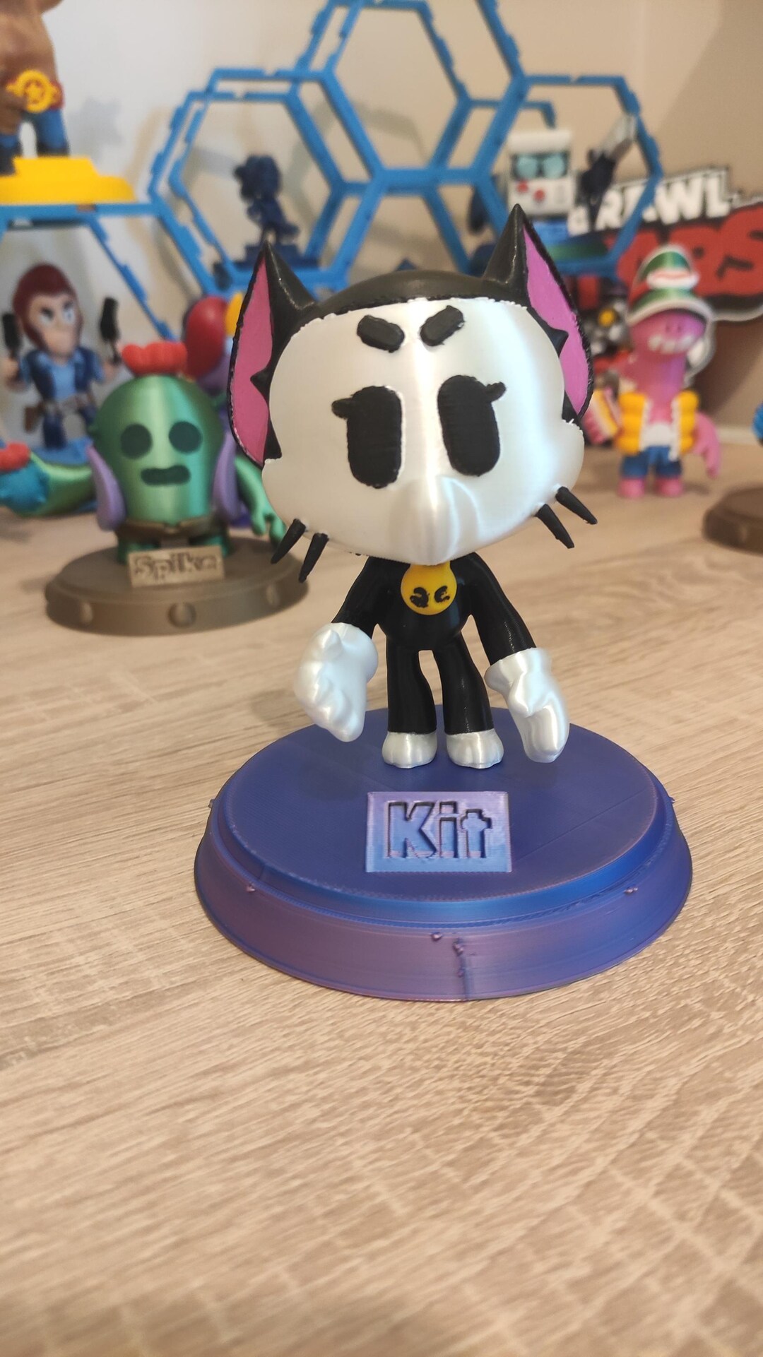 Kit Brawl Stars Figurine – 3D Printed in Color + Hand Painted – Gamer ...