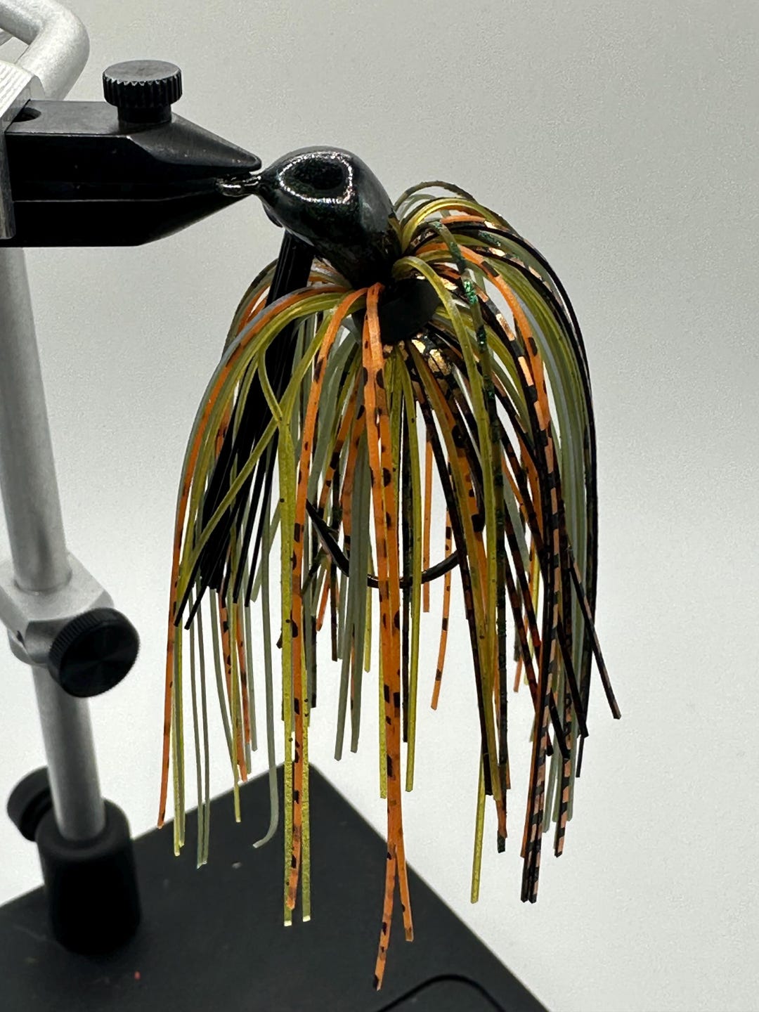 Sprayed Grass Weedless Bass Jig - Etsy