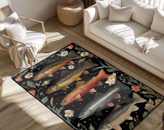 Redfish Rug - Etsy