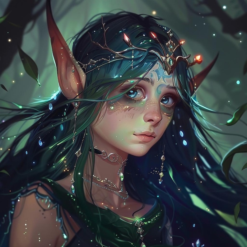 Portret fantasy RPG na zamówienie, zlecenie na grafikę postaci ...