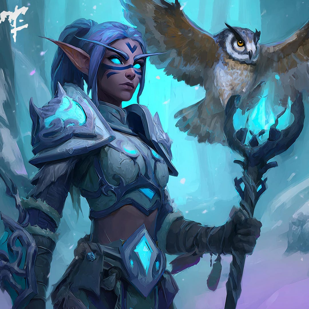 Digital Fantasy RPG Illustration Commission, Custom RPG Character Art ...