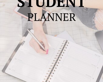 Student Planner - Etsy