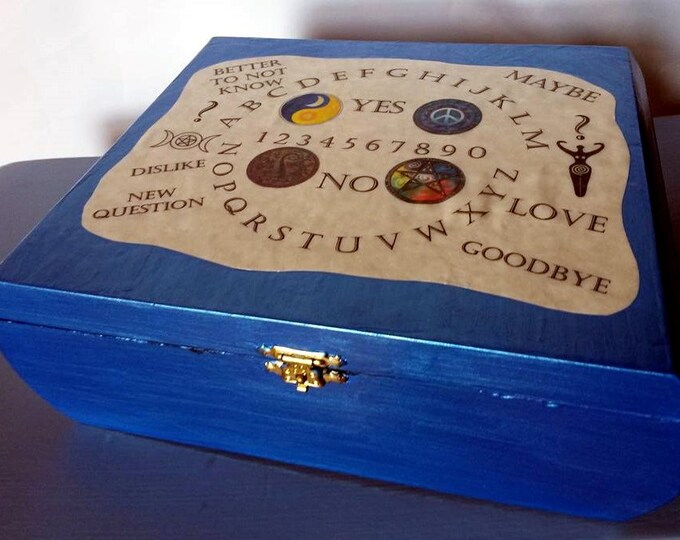 Very Blue Tibetan Prayer Box - Etsy