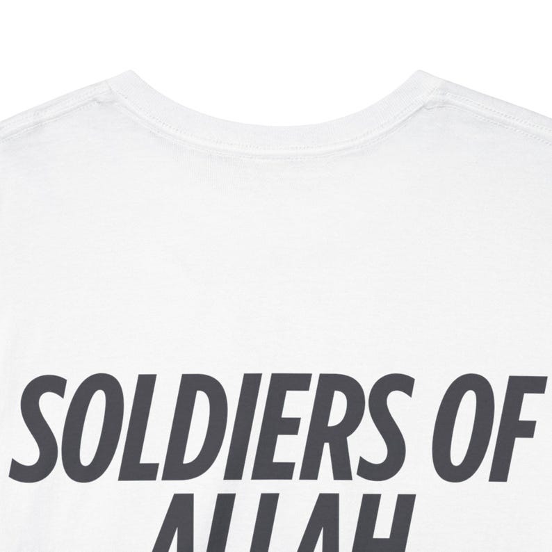 Soldiers of Allah Islamic T-shirt | Muslim Graphic Tee | Islamic ...