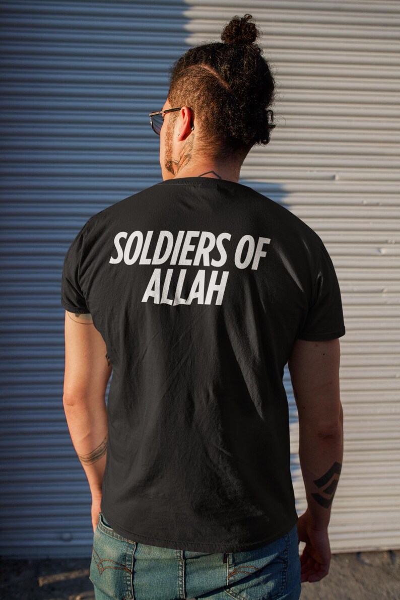 Soldiers of Allah Islamic T-shirt | Muslim Graphic Tee | Islamic ...
