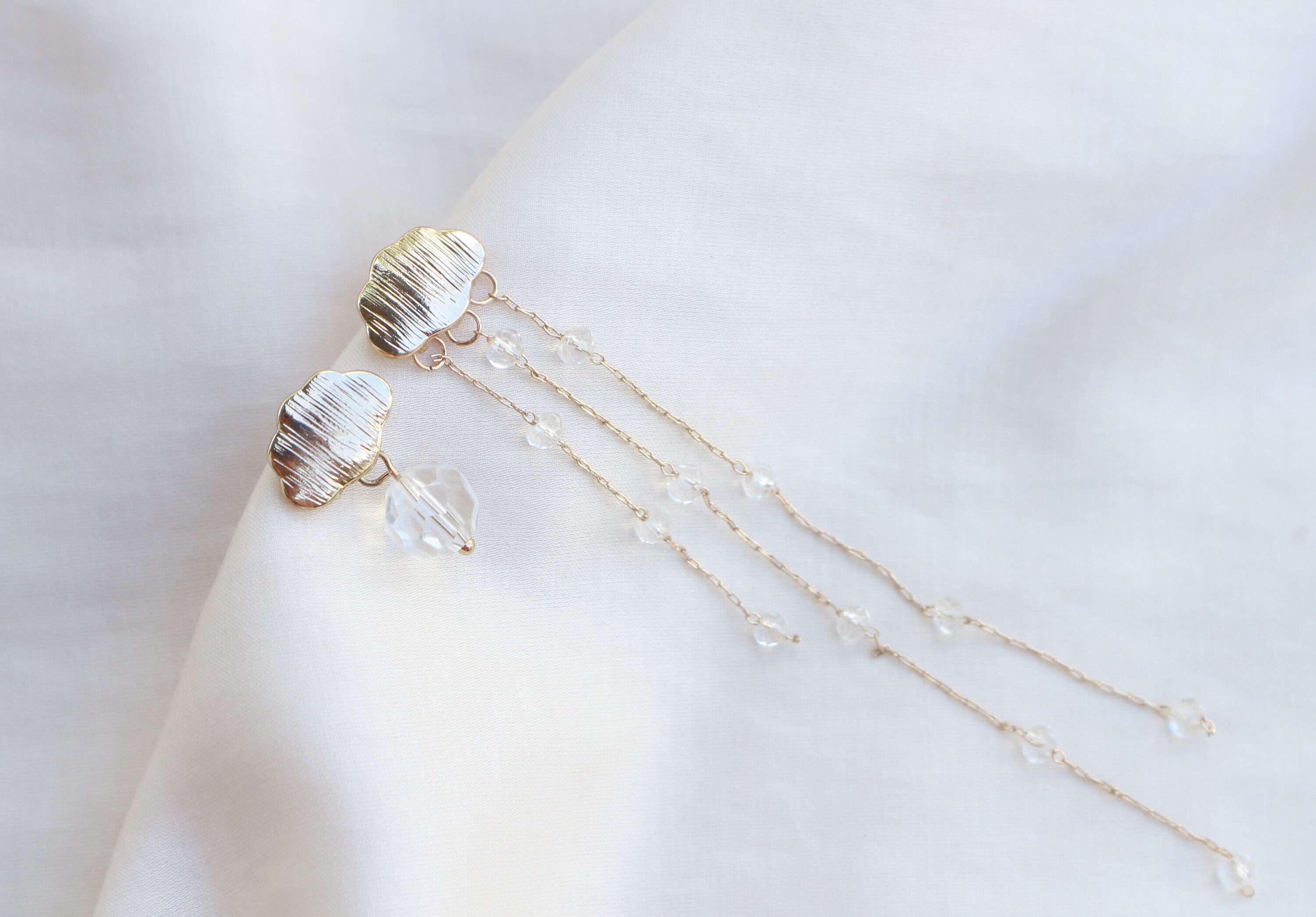Rain Cloud Drop Earrings, Raindrop Earrings, Storm Earrings ...