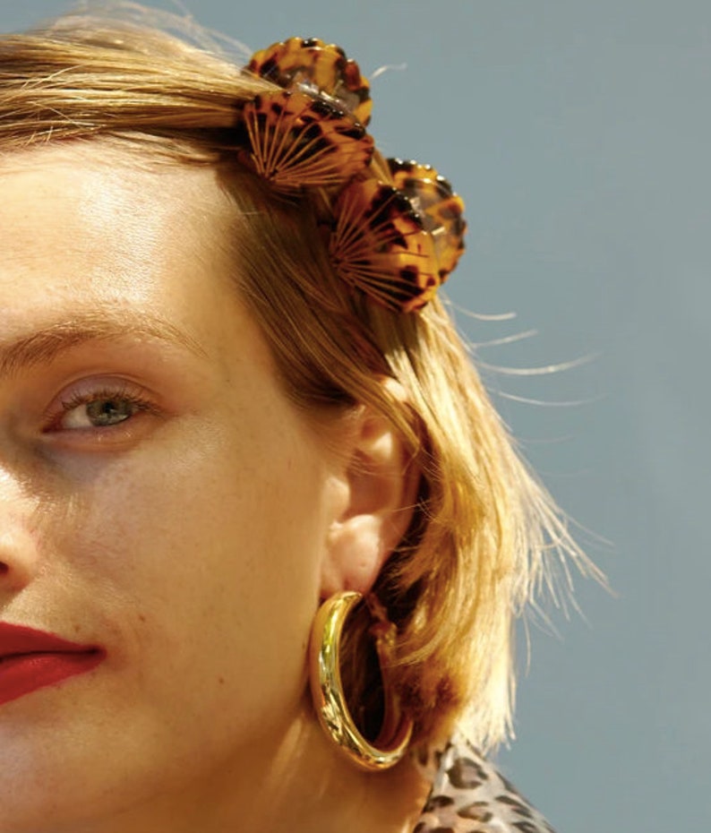 Clams Shell Hair Clips Seaside Shell Hair Clip Sea Shell - Etsy