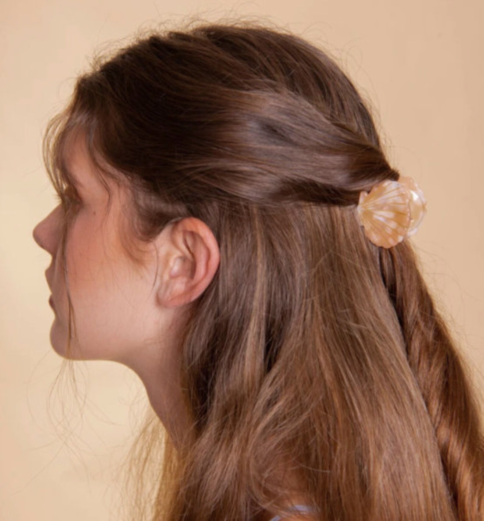 Clams Shell Hair Clips Seaside Shell Hair Clip Sea Shell - Etsy