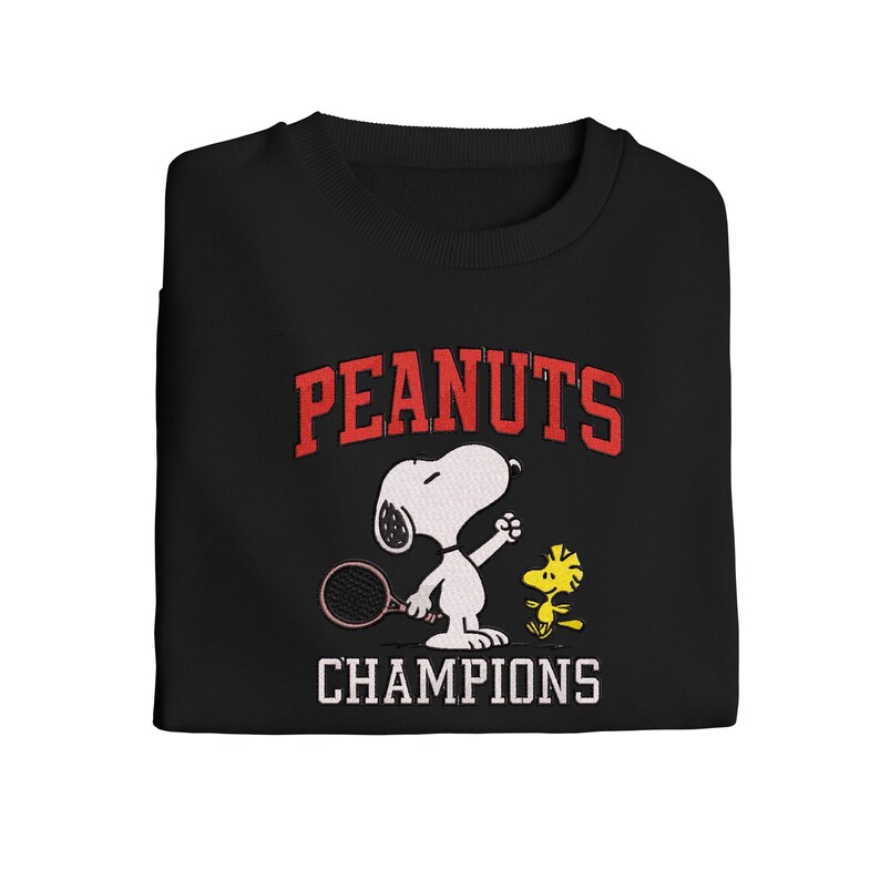 Snoopy Embroidery Design, Peanuts Champions (DST, PES, JEF) (digital ...