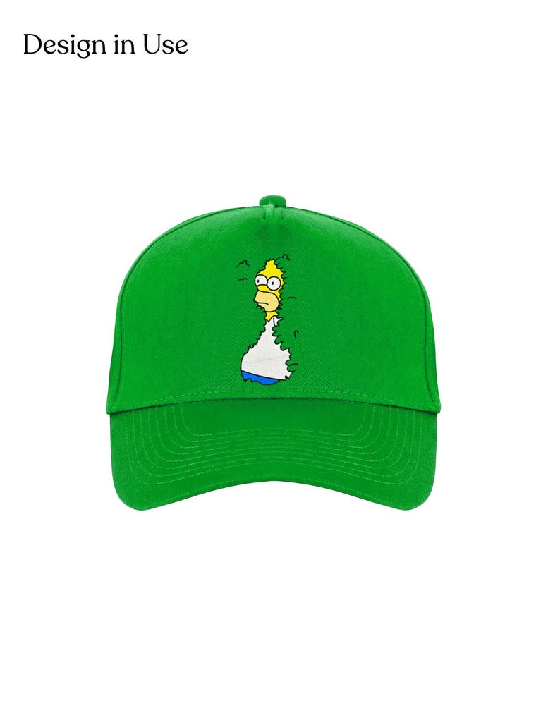 Homer Simpson Hiding in Bush Embroidery Design (digital Download) - Etsy