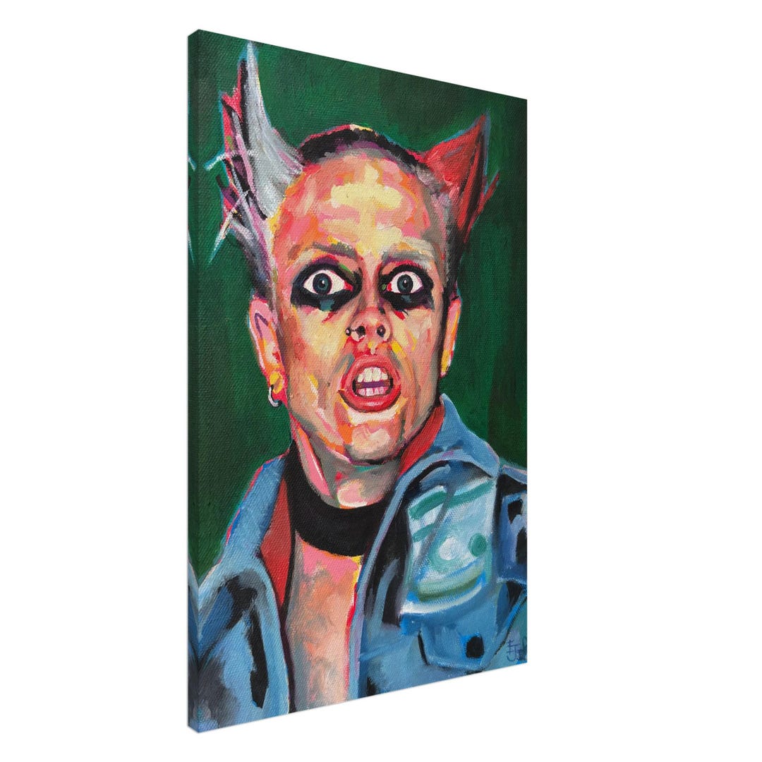 Keith Flint of the Prodigy Canvas Print 20x20 Cm / 8x8″ - Etsy