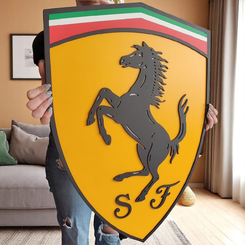 Ferrari Sign - Etsy