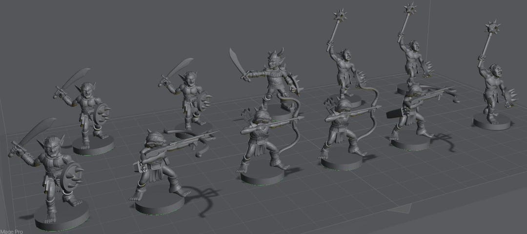 Large Goblin Raiding Party - Etsy