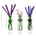 Mini Beaded Flower Bouquet: Handmade Glass Seed Bead Decor - Etsy