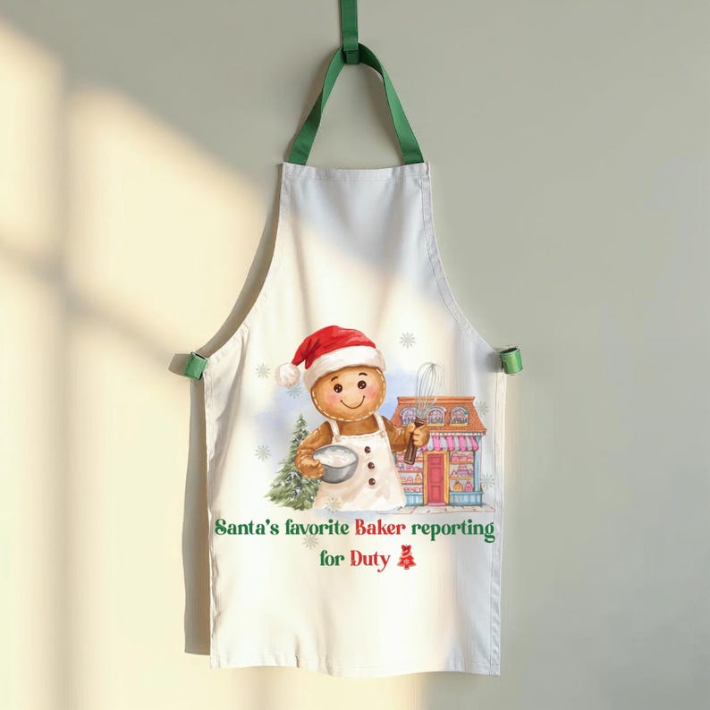 Santa’s Favourite Baker PNG | Christmas Baking Shirt Design | Holiday ...