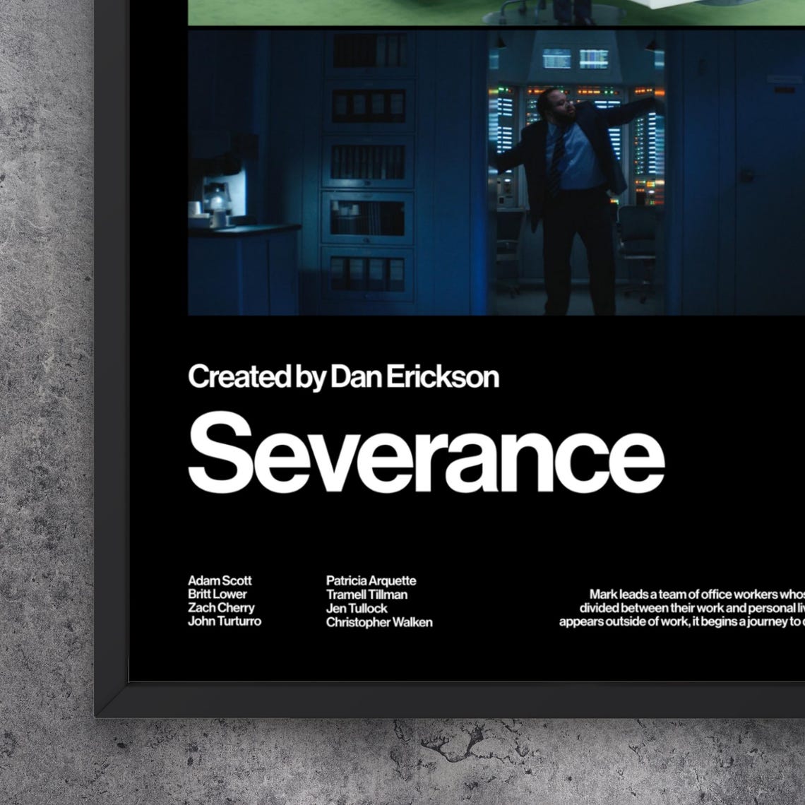 Severance: Season 1 Movie Poster | Modern Wall Art, Ben Stiller Apple ...
