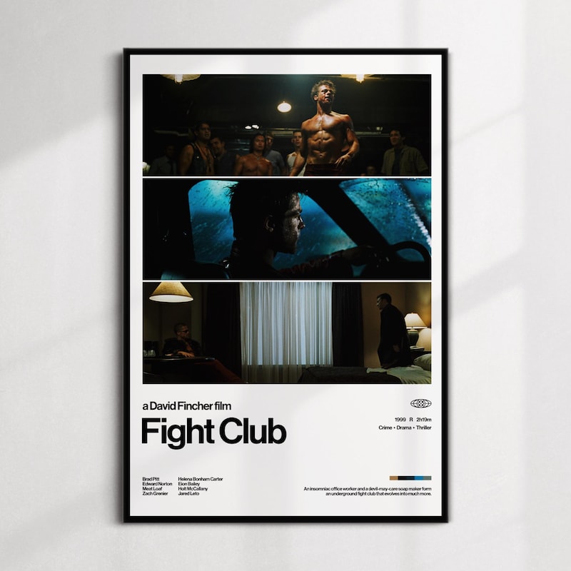 Fight Club Poster - Etsy