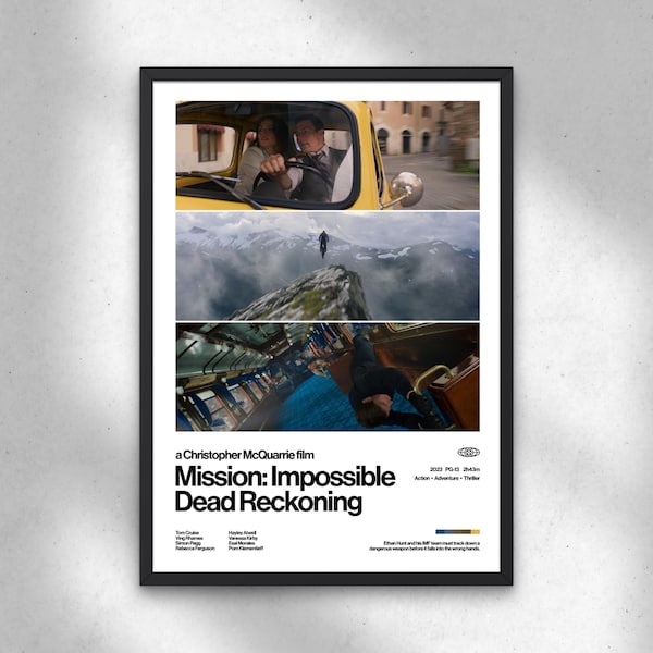 Mission Impossible the Final Reckoning Poster - Etsy