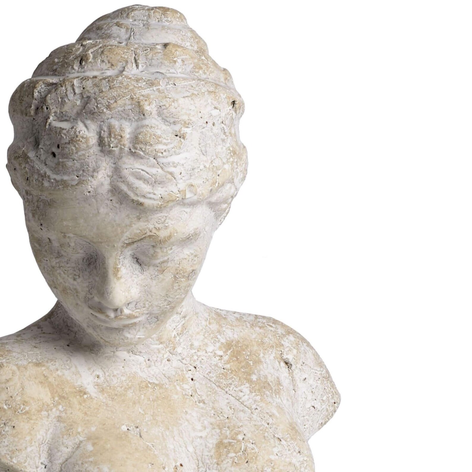 Stone Womens Bust Sculpture | Goddess Statue | Female Art | Gift for ...