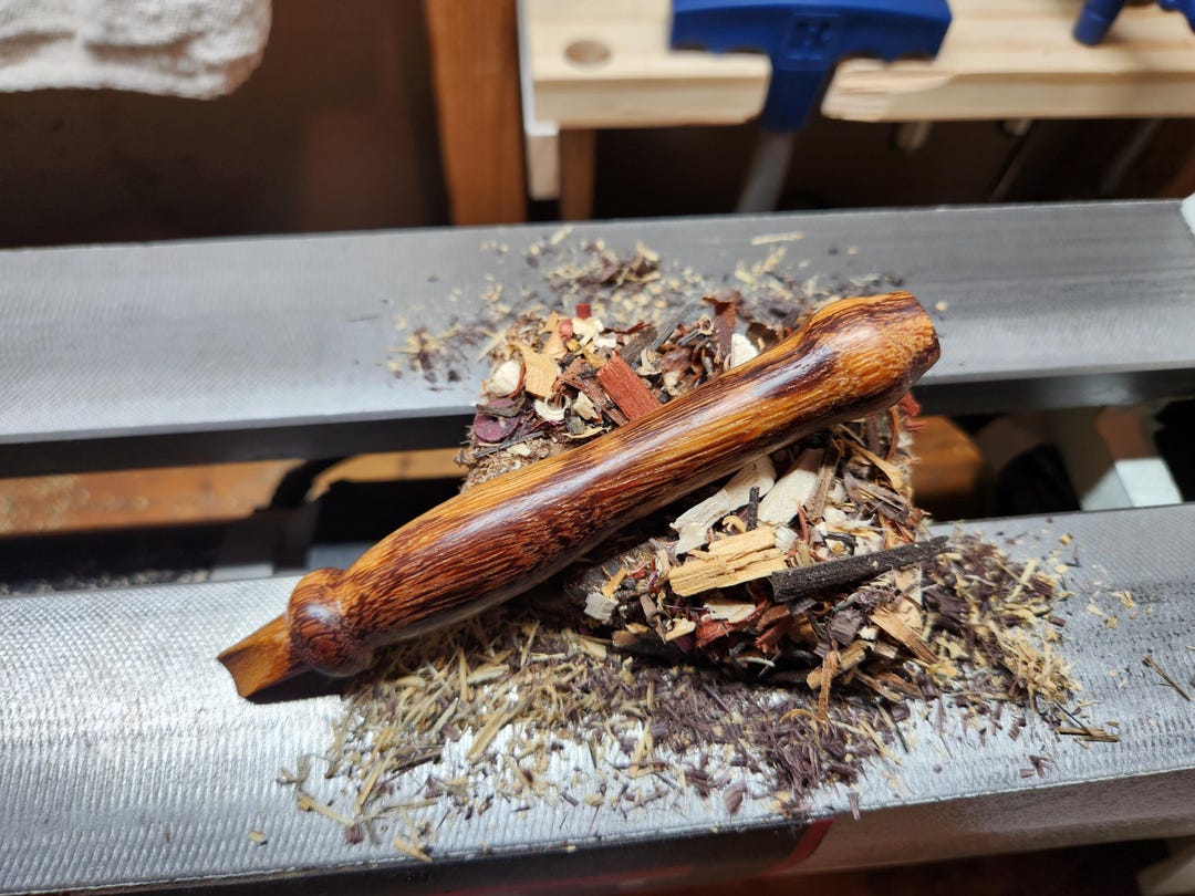 Marblewood Pipe Scraper: Hand-crafted Wooden Tamp Tool - Etsy