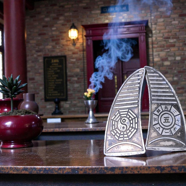 Custom Consecrated Vintage White Copper Taoist Divination Utensil | I ...