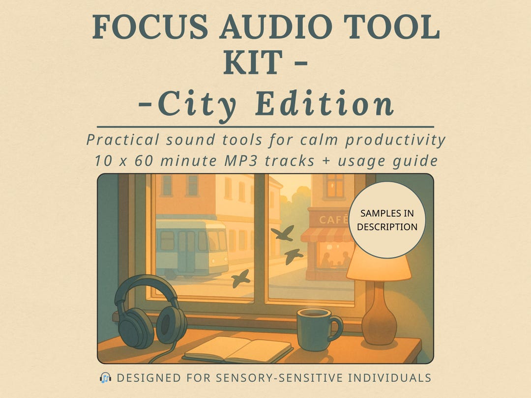 Focus Audio Toolkit – City Edition, 10 X 60 Min MP3 Tracks With Coffee ...