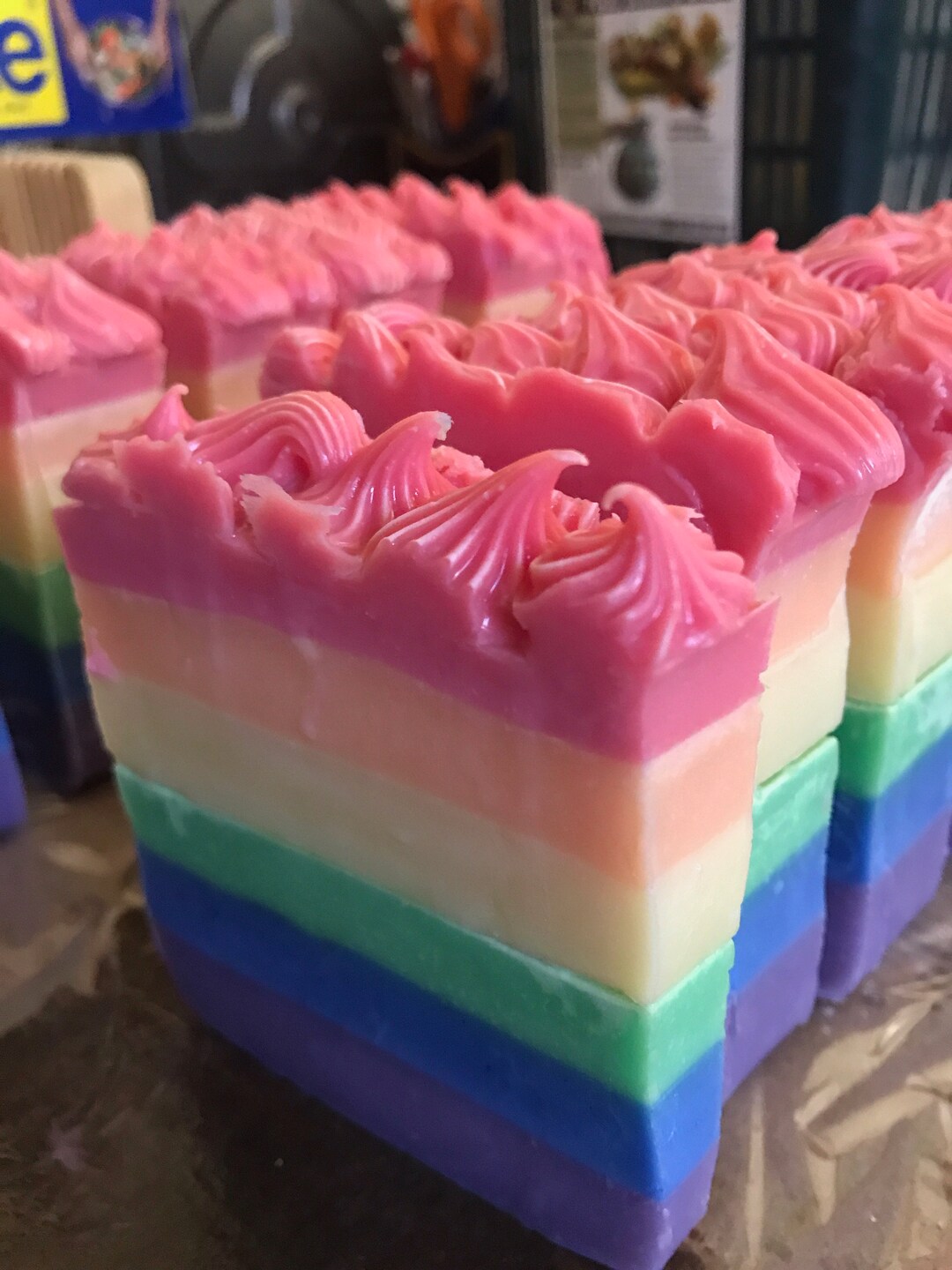 One Soap Bar - Rainbow Pride LGBTQ - Satsuma - Free Shipping - Etsy