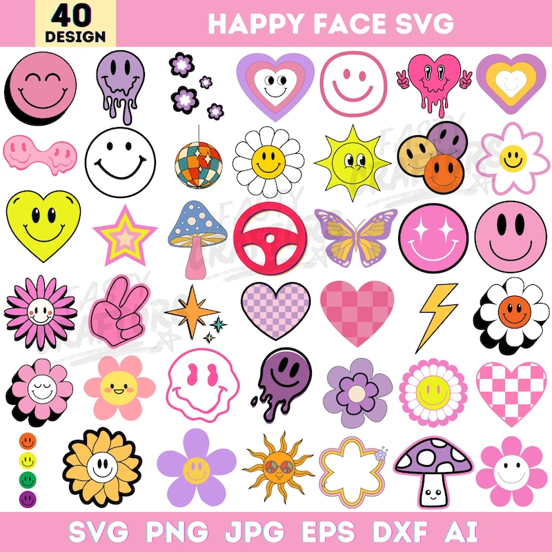 Anime Smiley Emojis - Etsy UK