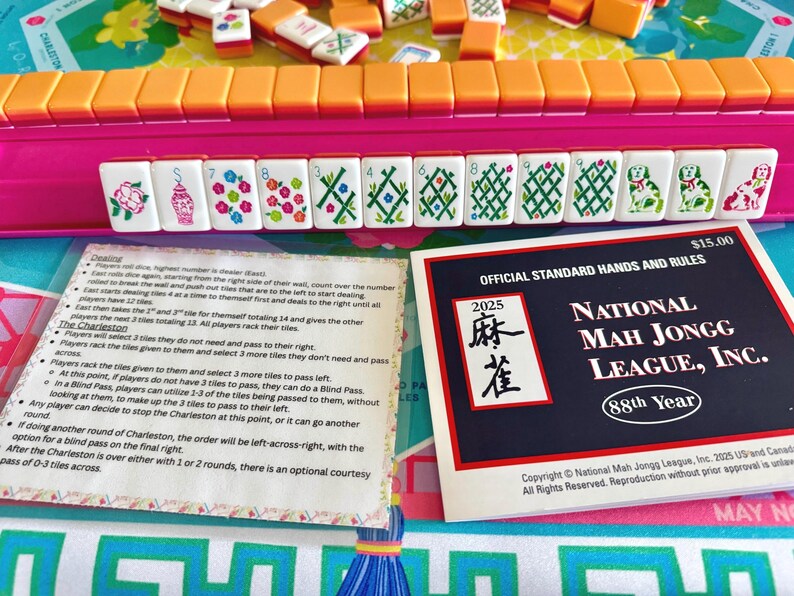 Printable Mahjong Quick Guide, Beginner Mahjong Help, NMJL 2025 Card ...