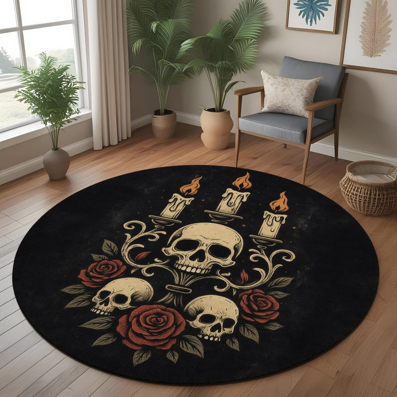 Gothic Rug - Etsy
