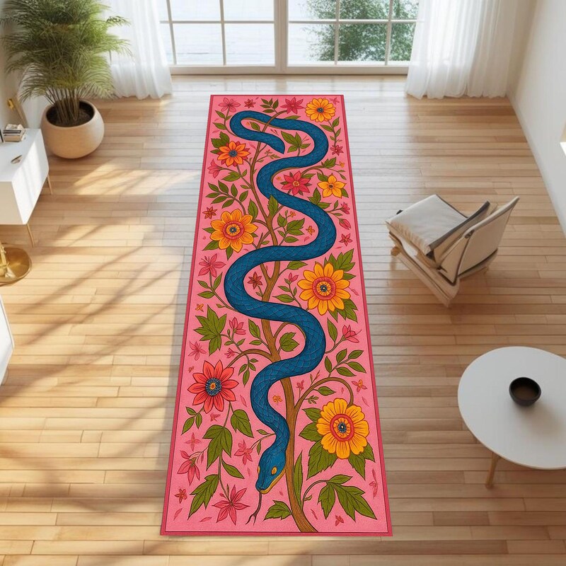 Snake Runner Rug - Etsy