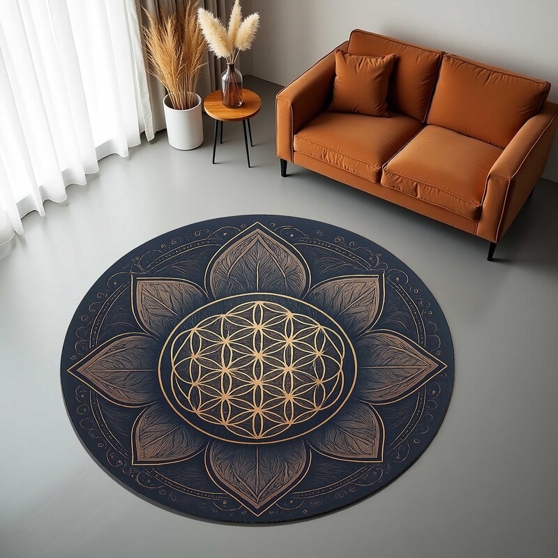 Flower Rug - Etsy